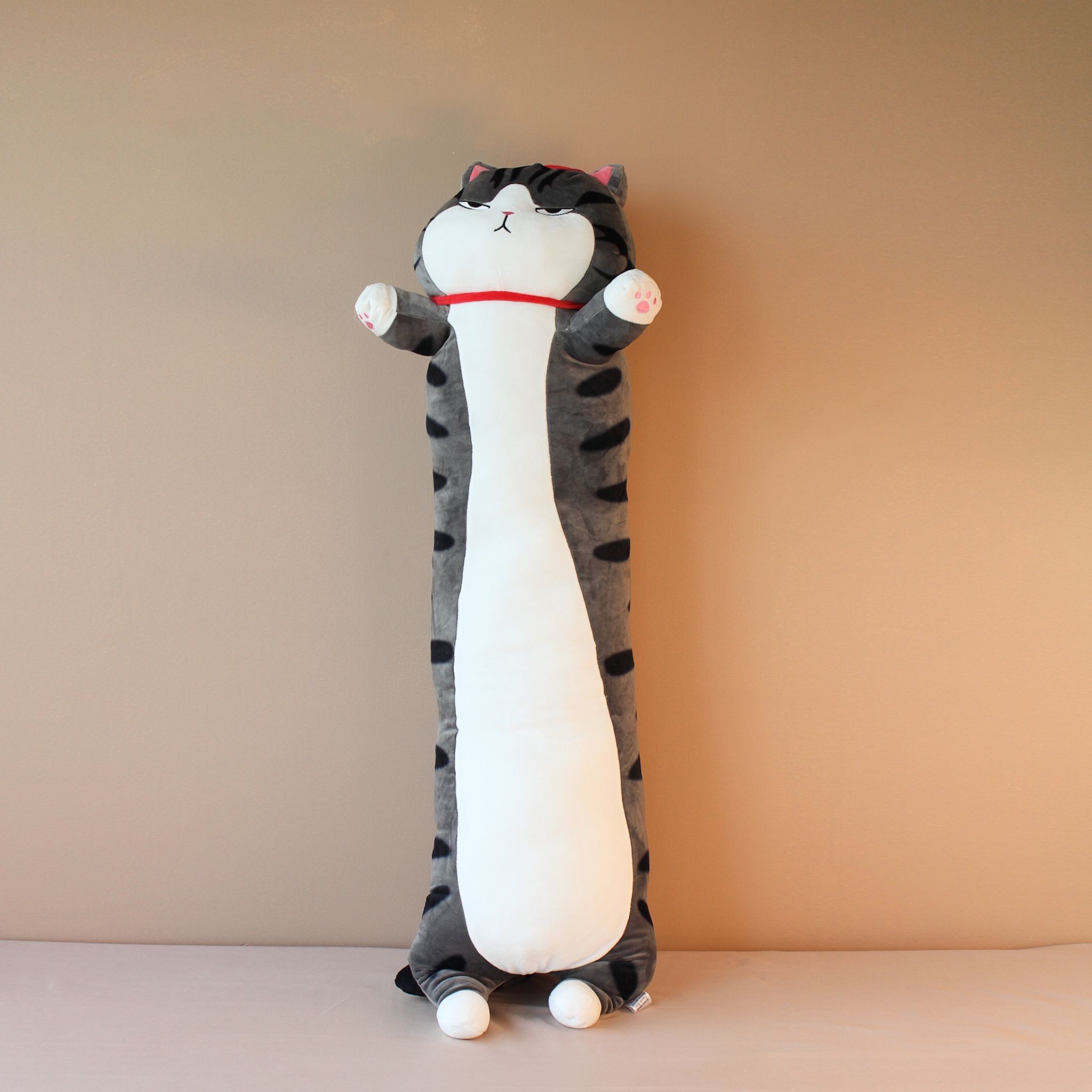 Fluffy Cute Giant Huggable Angry Cat Body Pillow Plush Toy – mymapuu